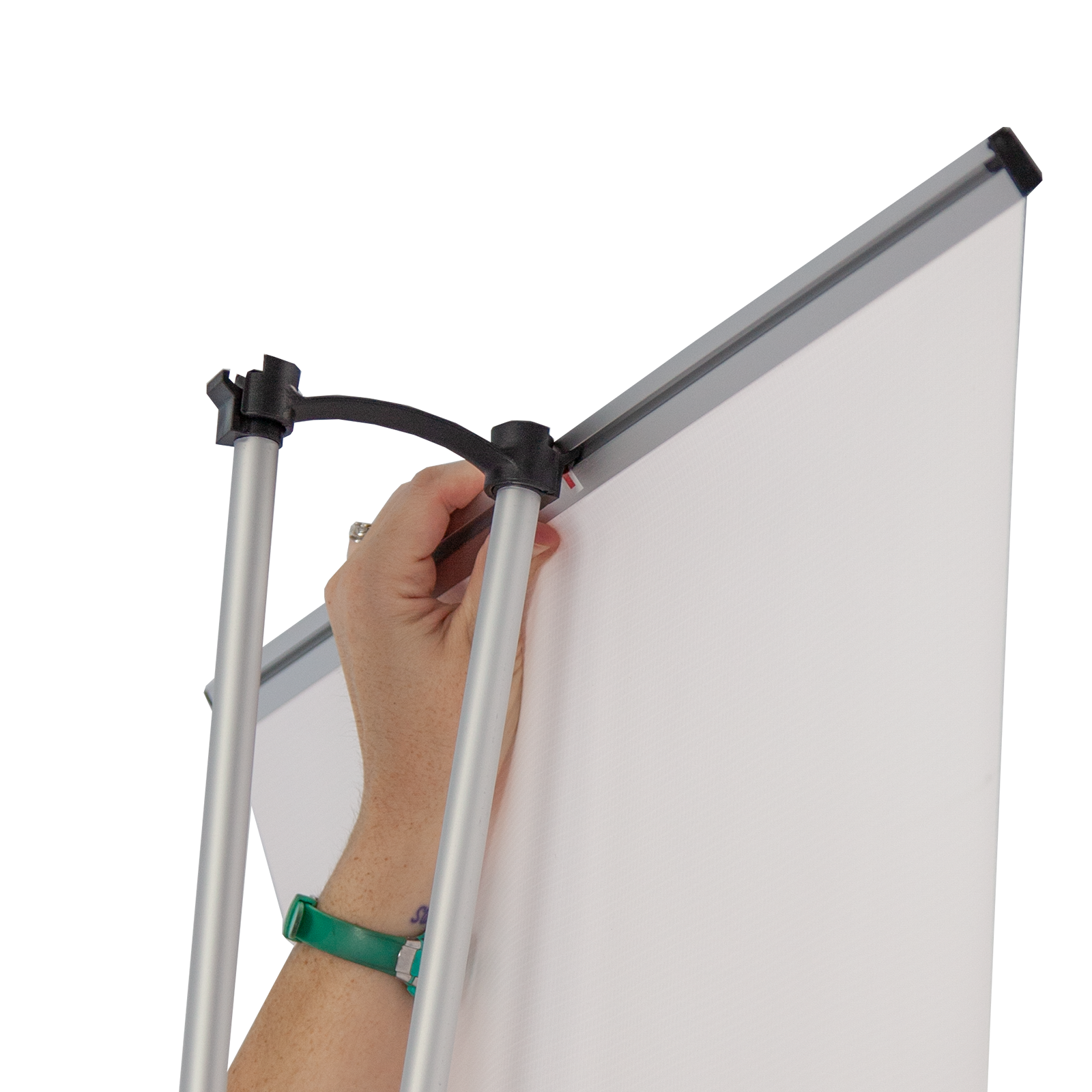 Standard Retractable Banner Double-Sided Connector | Vispronet