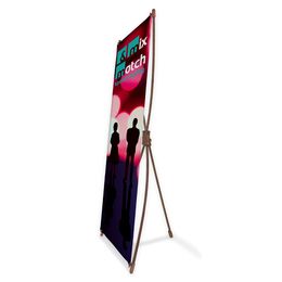 X Banner Stands | Portable X Banners For Events | Vispronet