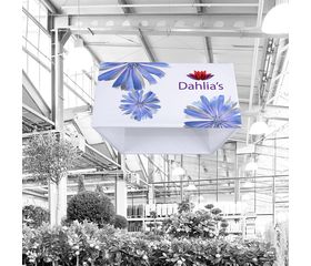 3-Sided Hanging Sign - Ceiling Signage for POP Displays