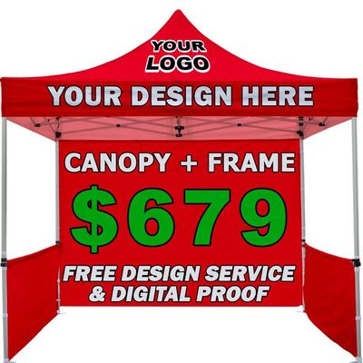 Custom Pop Up Tents for Events | Vispronet