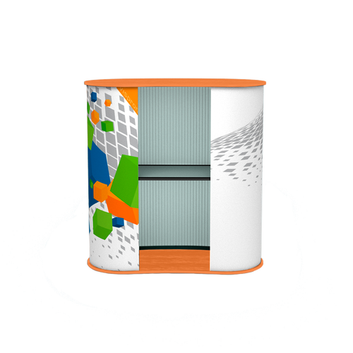 Portable Counter Oval | Vispronet