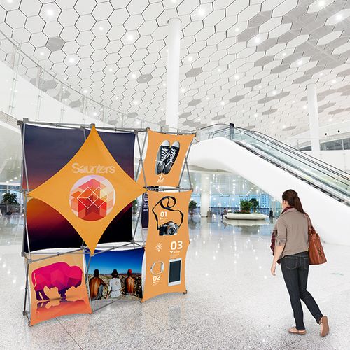 Portable 3322 Stretch Panels | Free Shipping | Vispronet