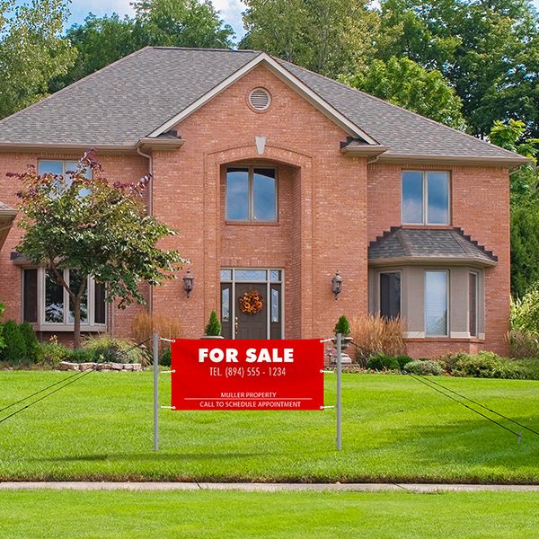 In-Ground Banner Post Set - Poles for Outdoor Banners