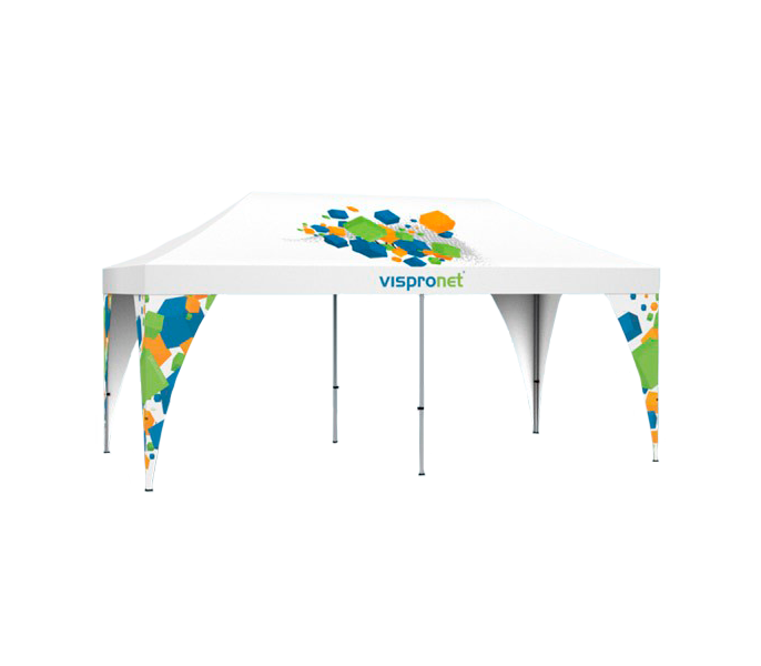 Pop Up Tent Leg Banners for Advertising Event Canopies