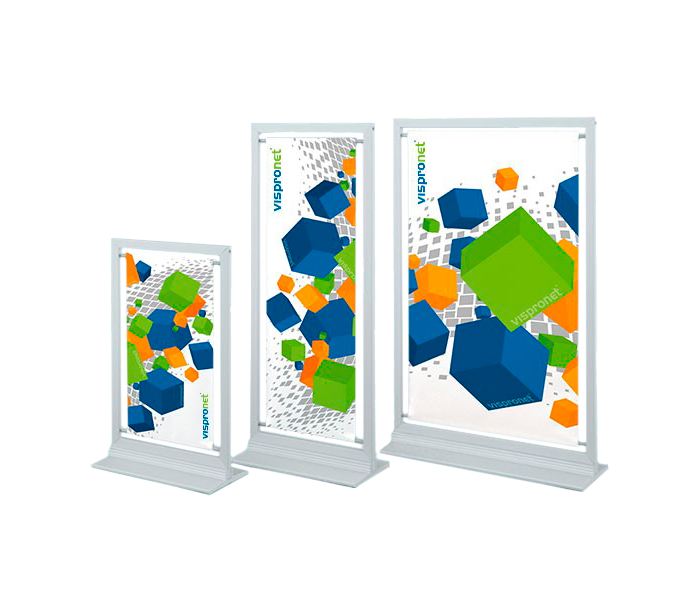 Mini Advertising Banner Frame Table Display for Conferences & Trade Shows