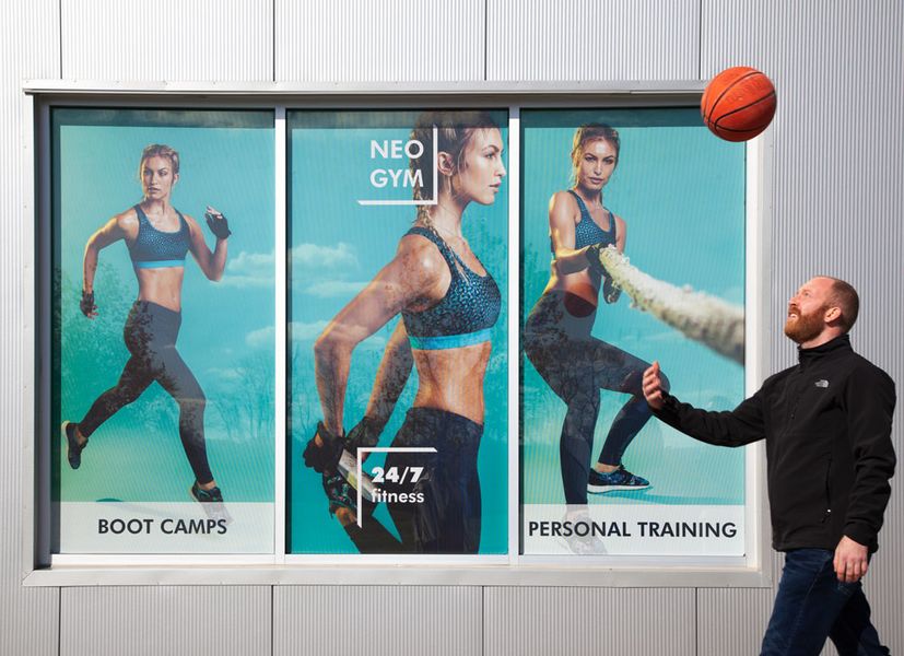 Perforated Window Decals | Vispronet